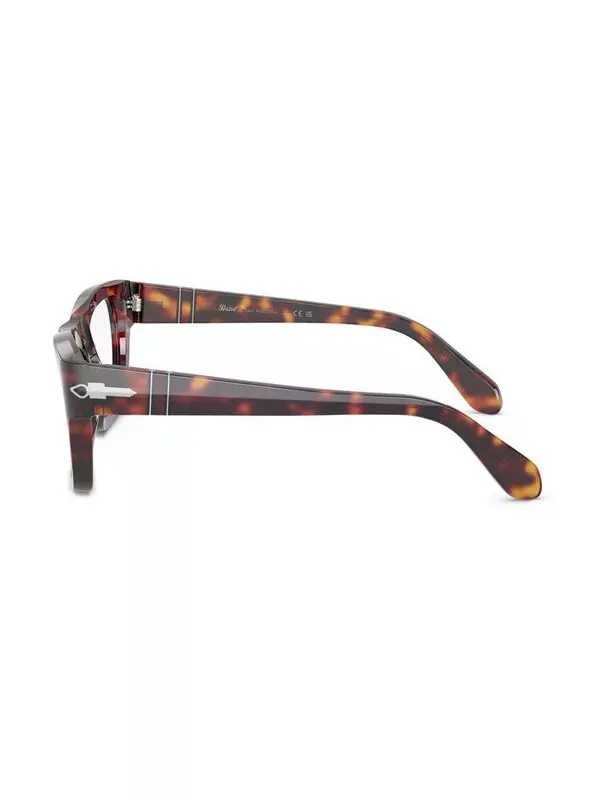Persol Tortoiseshell-effect Square Glasses