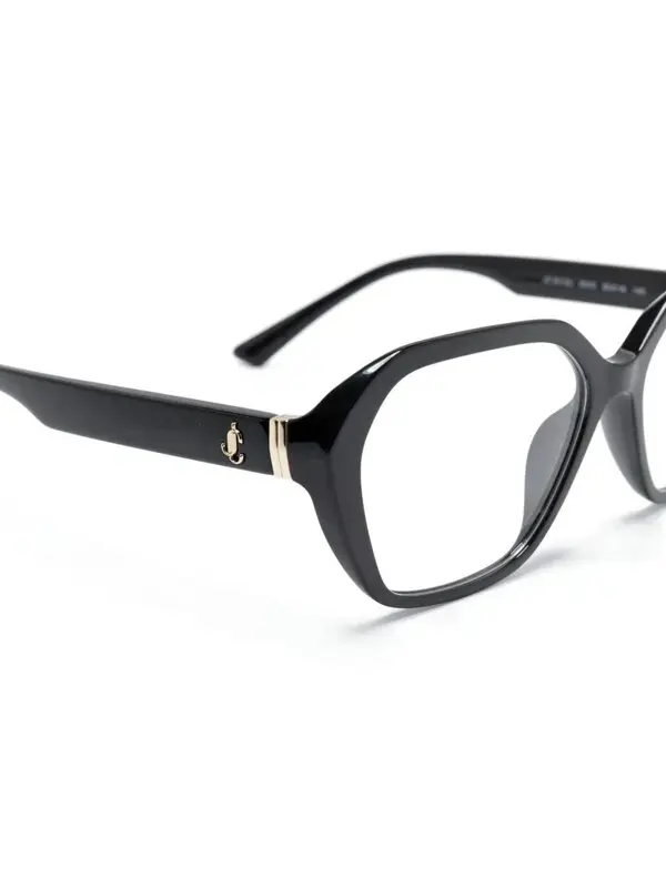 JIMMY CHOO Hexagonal Eyeglasses
