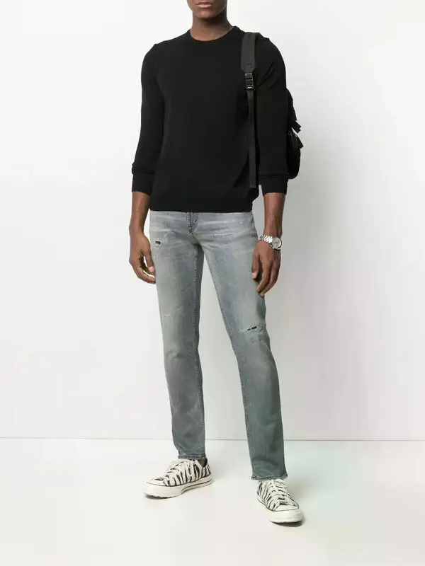 DEPARTMENT 5 Distressed Slim-leg Jeans