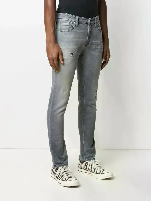 DEPARTMENT 5 Distressed Slim-leg Jeans