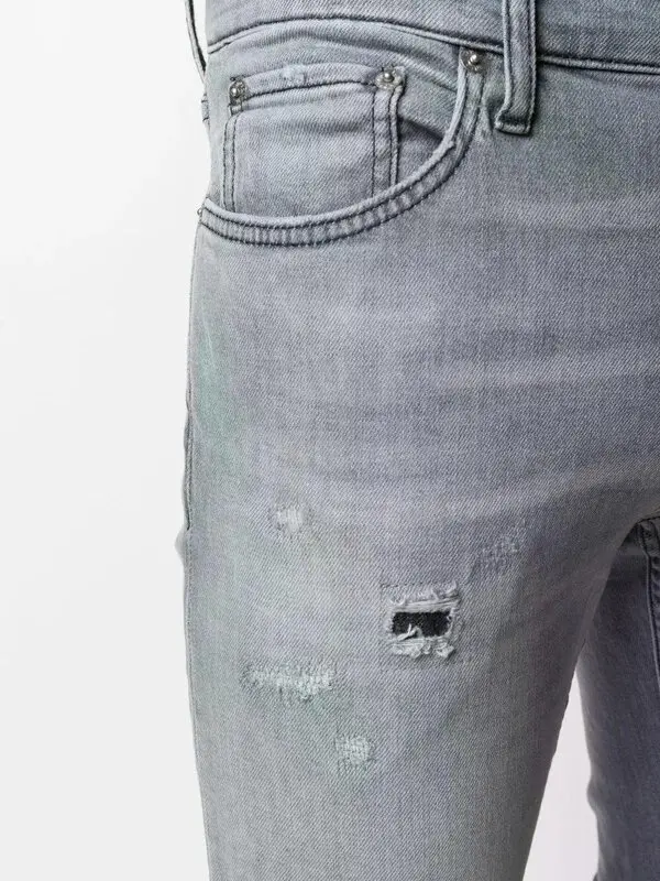 DEPARTMENT 5 Distressed Slim-leg Jeans