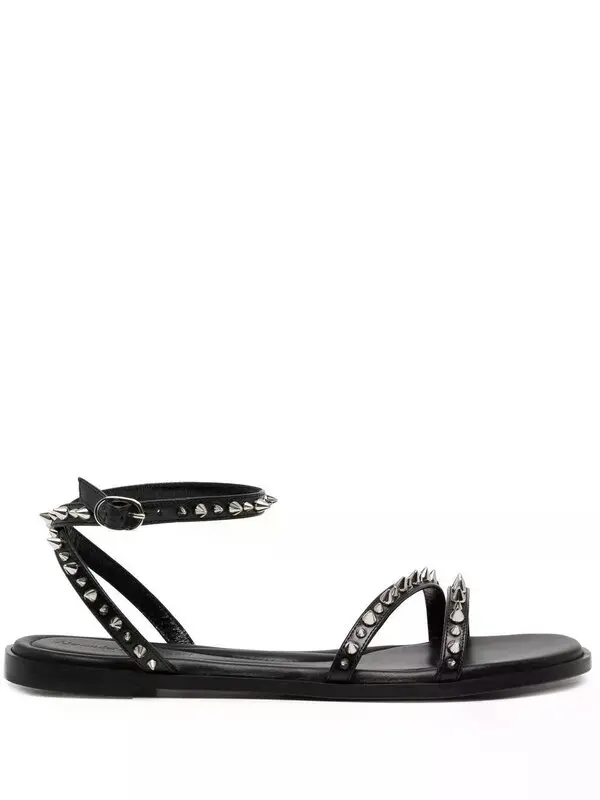 Alexander McQueen Spike-stud Leather Sandals
