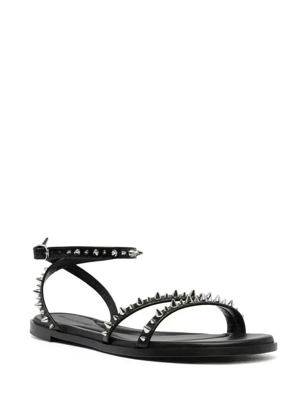 Alexander McQueen Spike-stud Leather Sandals