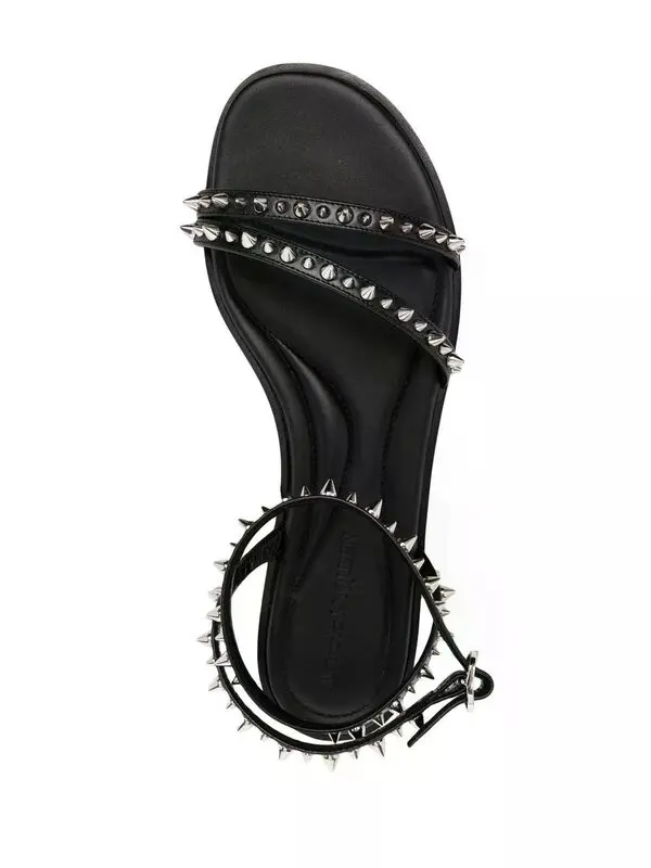 Alexander McQueen Spike-stud Leather Sandals