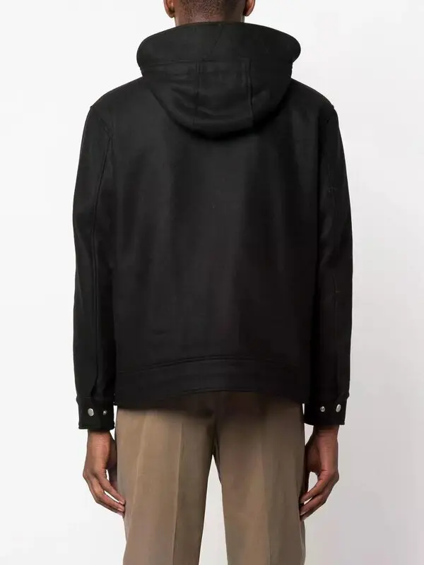PT TORINO Buttoned Hooded Jacket