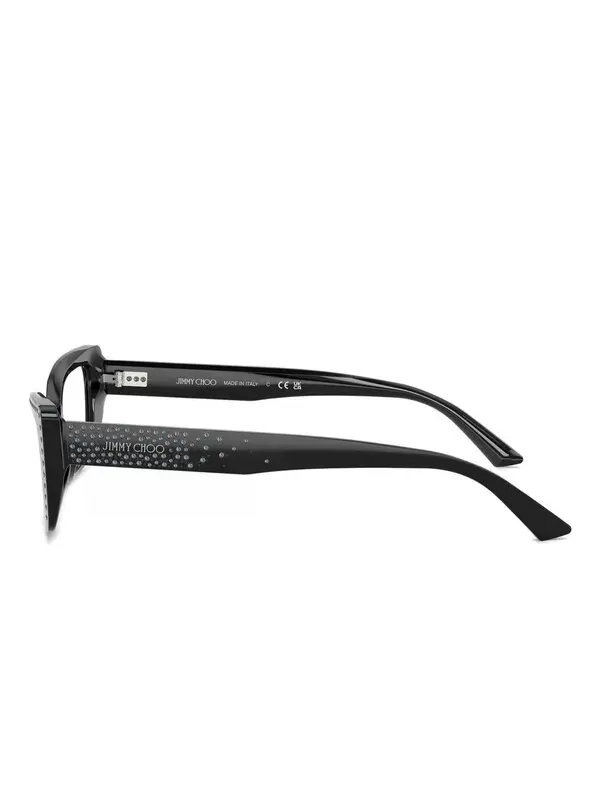 JIMMY CHOO Crystal-embellished Eyeglasses