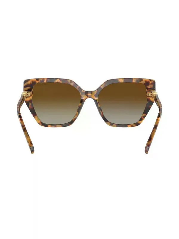 SWAROVSKI Tortoiseshell-effect Cat-eye Sunglasses