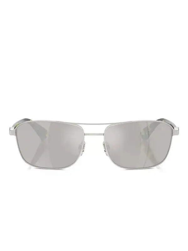 Burberry Pilot-frame Sunglasses - Silver