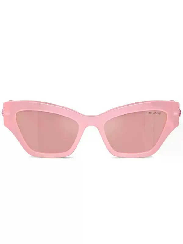 SWAROVSKI Crystal-embellished Cat-eye Sunglasses - Pink