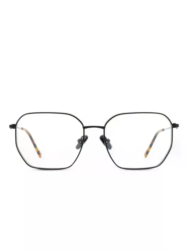 EYEPETIZER Geometric-frame Glasses - Black