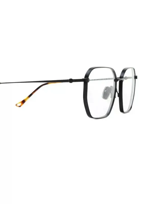 EYEPETIZER Geometric-frame Glasses - Black