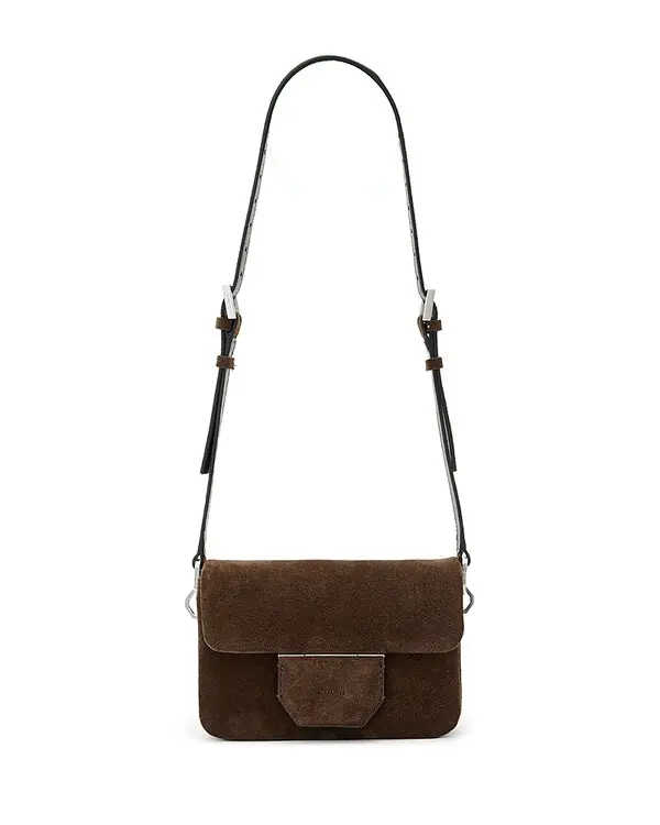 ALLSAINTS Jupiter Suede Crossbody
