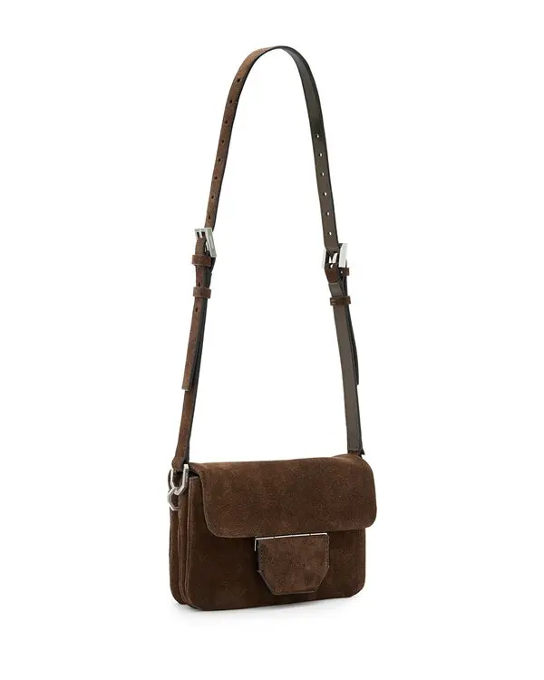 ALLSAINTS Jupiter Suede Crossbody