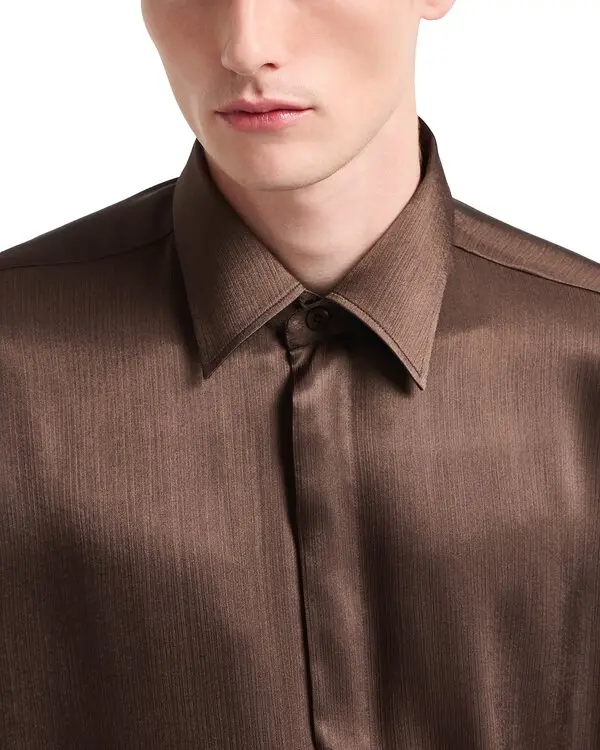 Emporio Armani Pleated Shirt