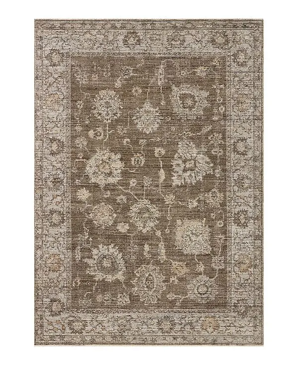 LOLOI Priscilla Prl-01 Area Rug 9'3x13 - Brown/ivory