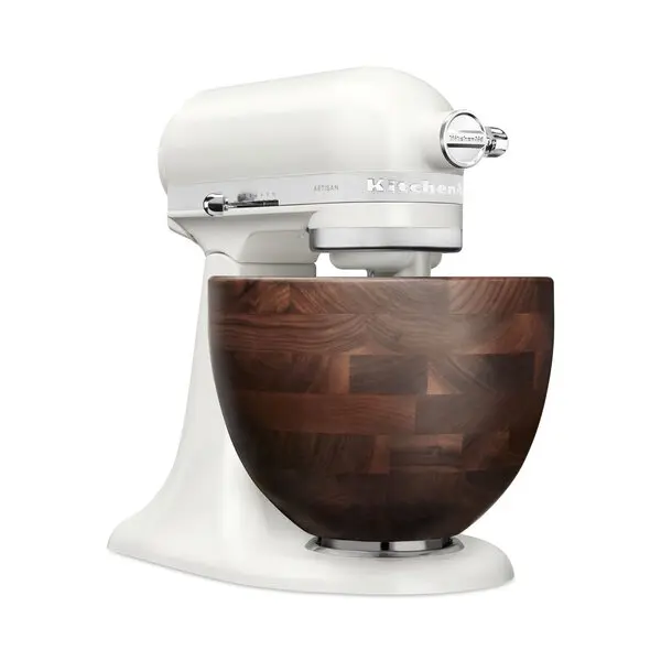 KITCHENAID Artisan Series 5 Quart Tilt Head Stand Mixer With Walnut Wood Bowl