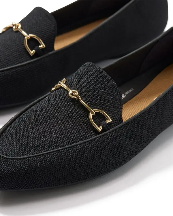 Rothy's Double Bit Loafers - Black