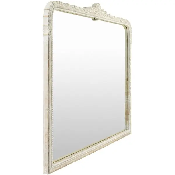 SURYA Aaliyah Mantel Mirror - White