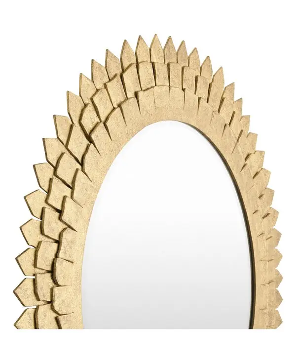 SURYA Cian Accent Mirror - Gold