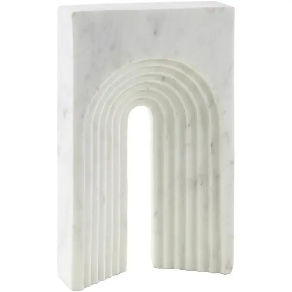 SURYA Trajan Decorative Sculpture - White