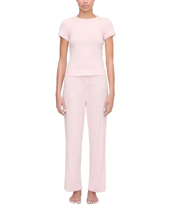 Hill House Home The Cleo Pajama Set - Light Pink