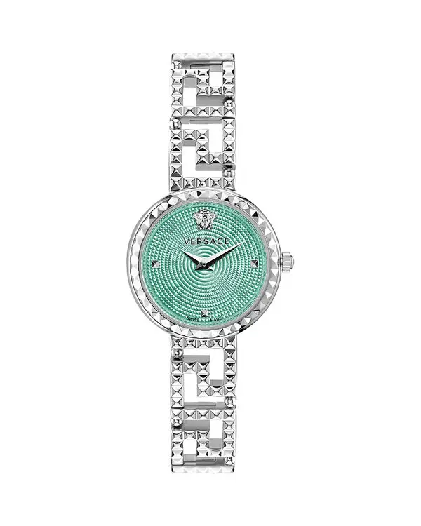 Versace Greca Goddess Watch, 28mm - Blue/silver