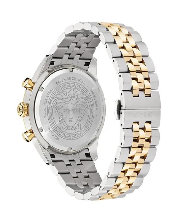 Versace Master Chronograph, 44mm - Two Tone
