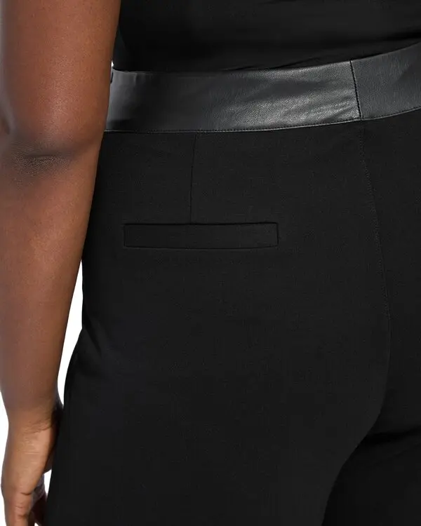 Lyssé Denver High-waist Wide-leg Ponte Pants