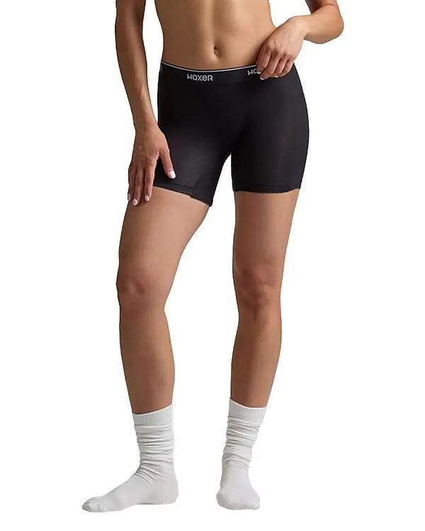 WOXER Baller Ultra-soft 5 Boxer Briefs - Black .