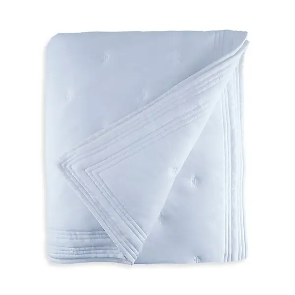 Michael Aram Tufted Quilt Coverlet, Queen - Sky