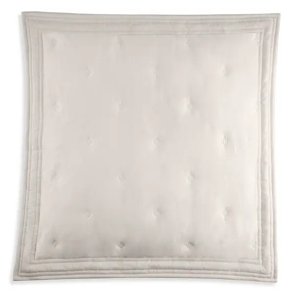 Michael Aram Tufted Quilt Euro Sham - Stone