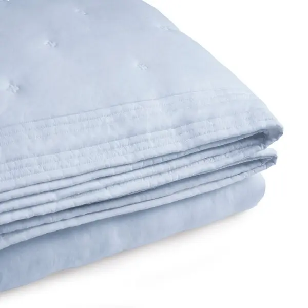 Michael Aram Tufted Quilt Coverlet, King - Sky