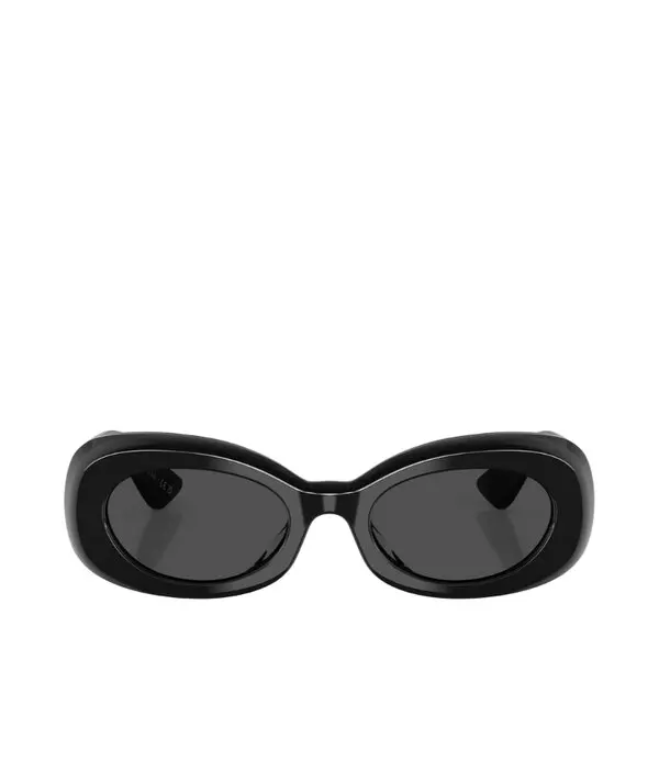 Khaite X Oliver Peoples Oval Sunglasses - Black