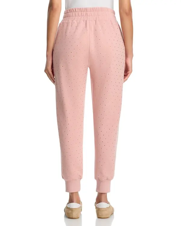Generation Love Embellished Jogger Pants - Dusty Pink