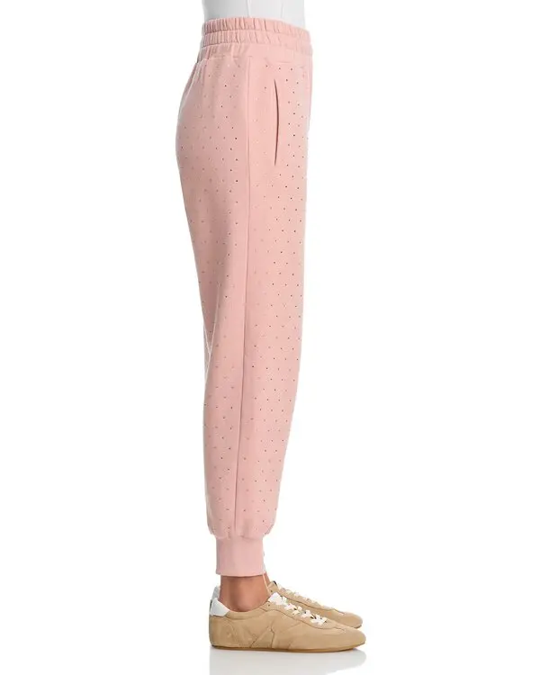 Generation Love Embellished Jogger Pants - Dusty Pink
