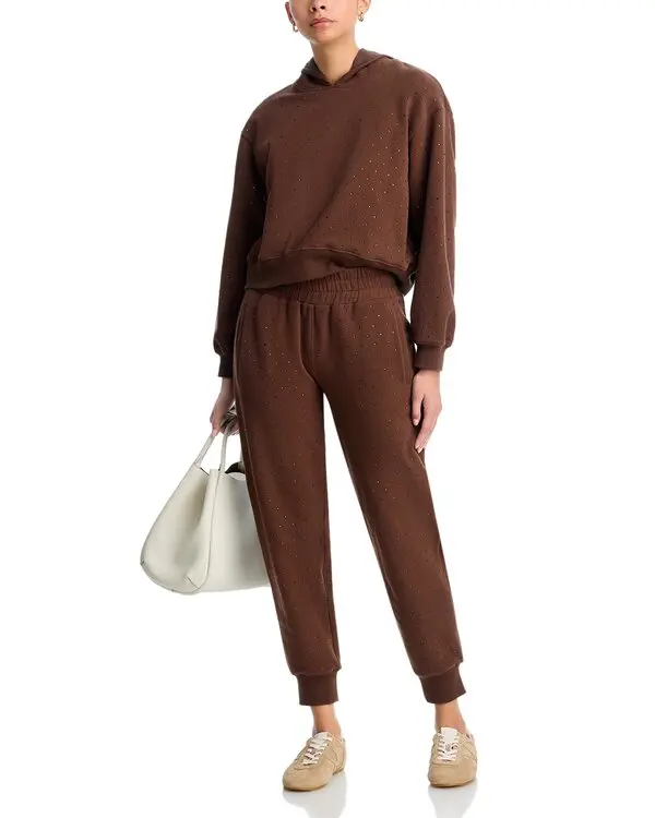 Generation Love Embellished Jogger Pants - Hazelnut