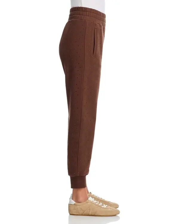 Generation Love Embellished Jogger Pants - Hazelnut