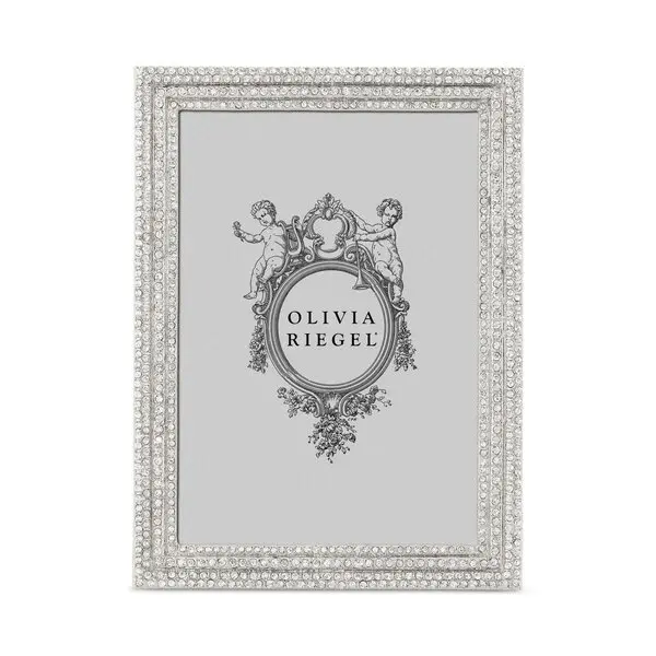 OLIVIA RIEGEL Classic Crystal Pave Frame, 6 X 8