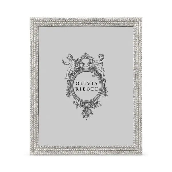 OLIVIA RIEGEL Classic Crystal Pave Frame, 8.75 X 10.75