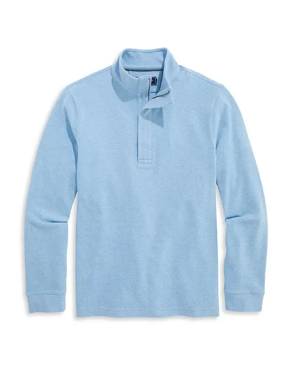 Vineyard Vines Calmwater Quarter Zip Sweatshirt - Jake Blue