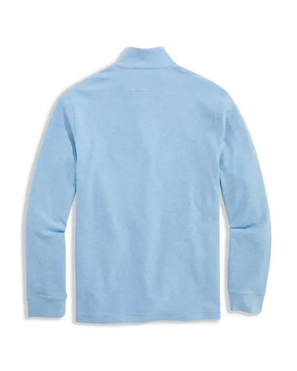 Vineyard Vines Calmwater Quarter Zip Sweatshirt - Jake Blue