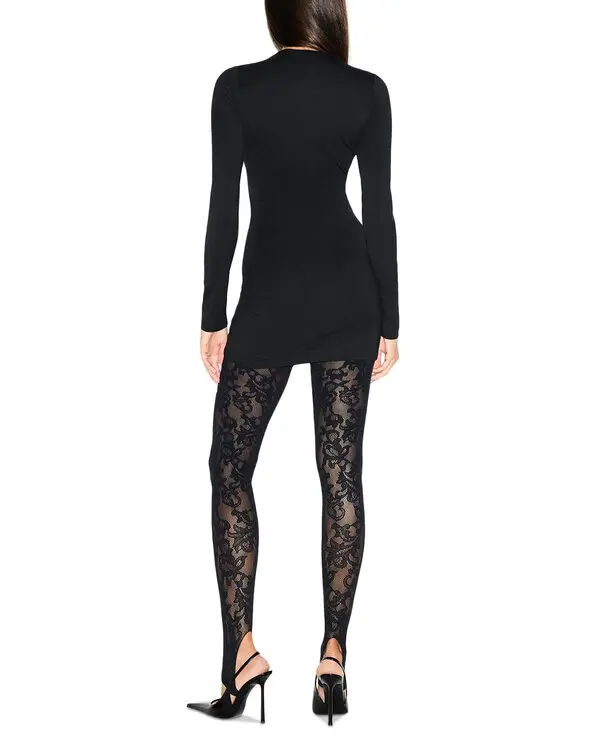 SKIMS Smooth Layers Plunge Mini Dress
