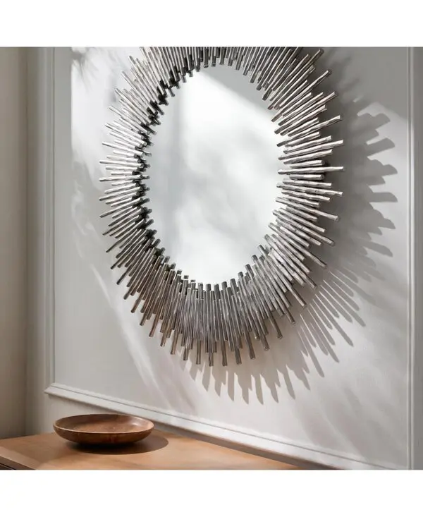 SURYA Auriga Accent Mirror - Nickel