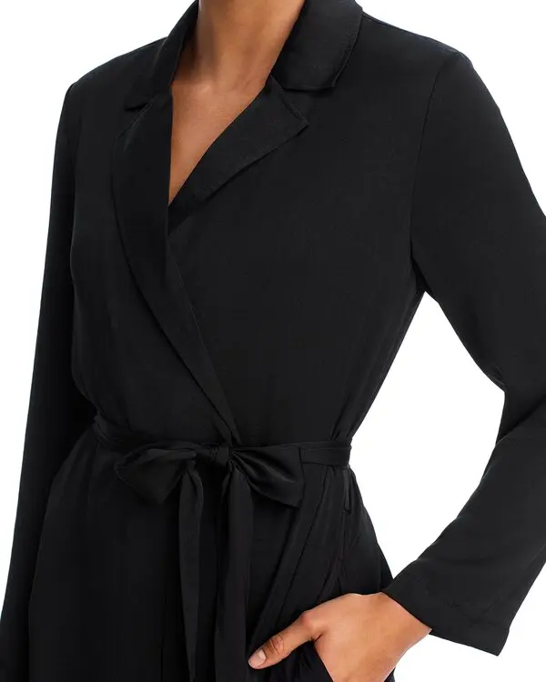 Barefoot Dreams Satin Notch Collar Robe