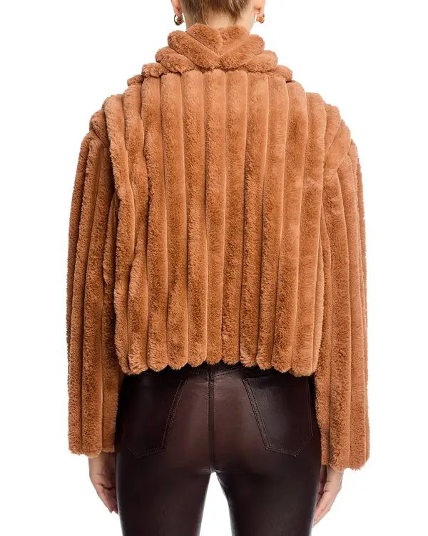 Blanknyc Quilted Faux Fur Coat