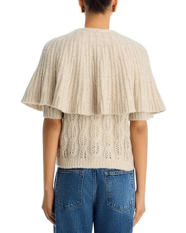 FRAME The Cape Cardigan Sweater - Fawn