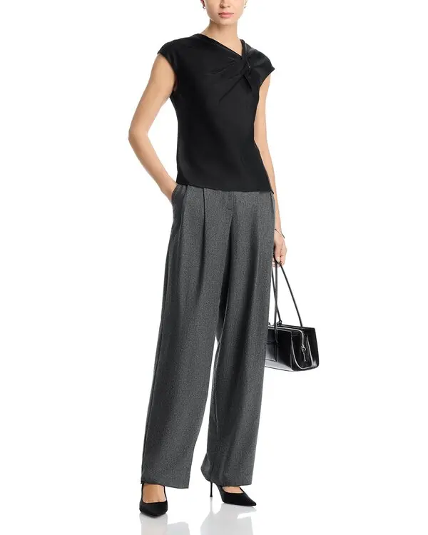 Theory Twist Bodice Top