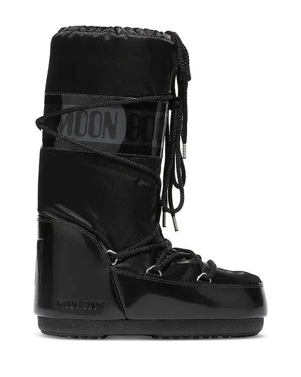 Moon Boot Icon Glance Boots - Black