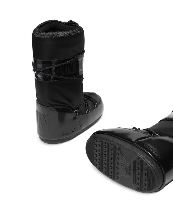Moon Boot Icon Glance Boots - Black