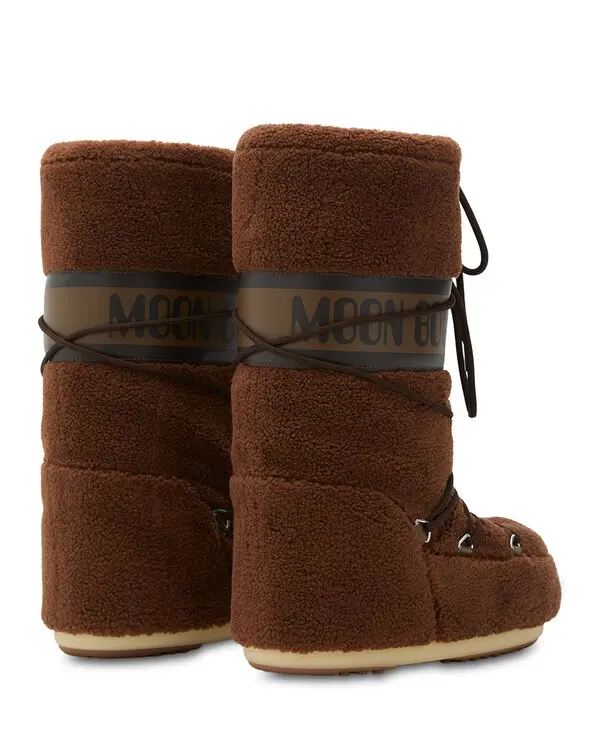 Moon Boot Mb Icon Fleece Boots - Brown